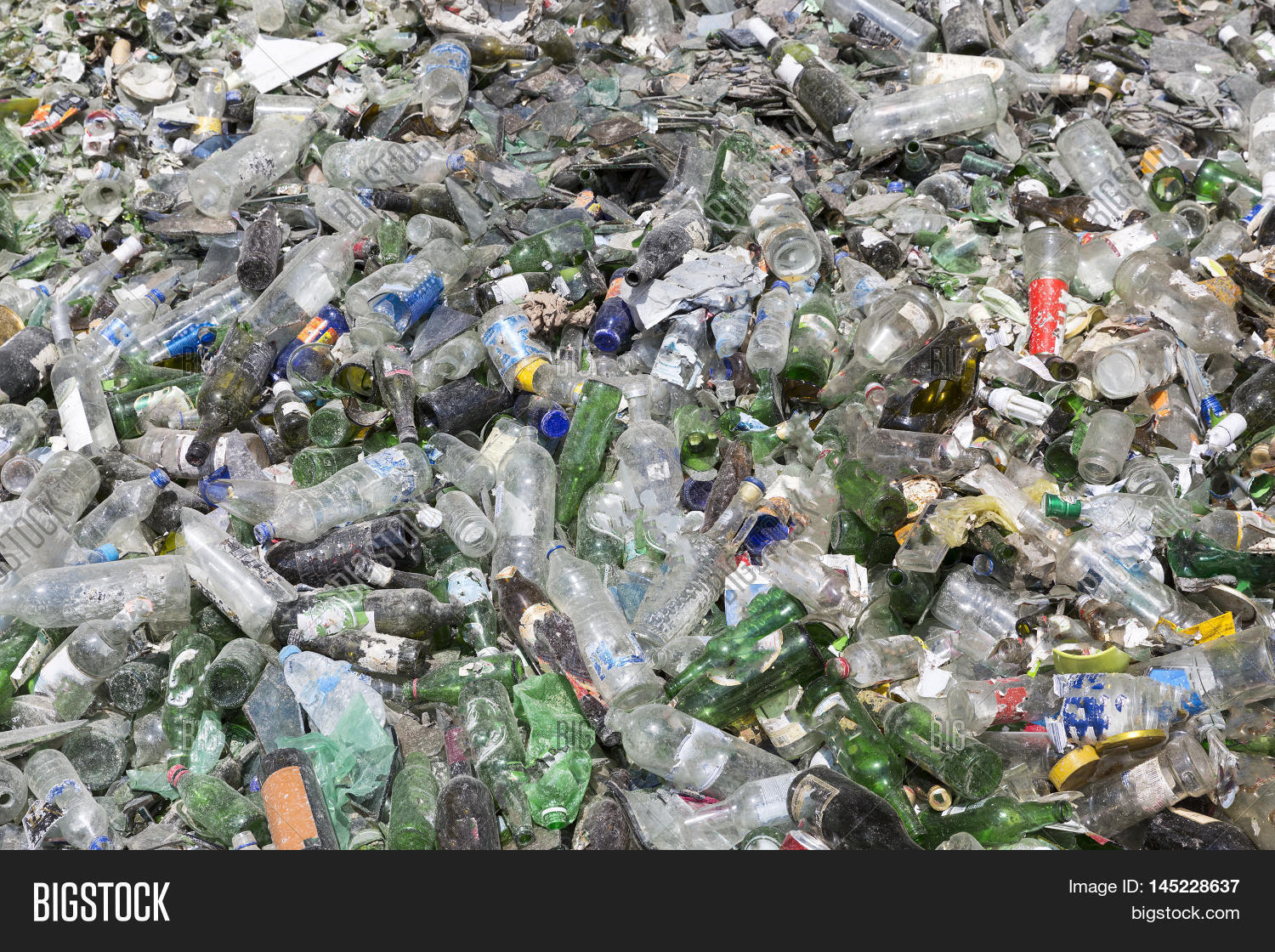 Glass Waste Recycling Image & Photo (Free Trial) | Bigstock