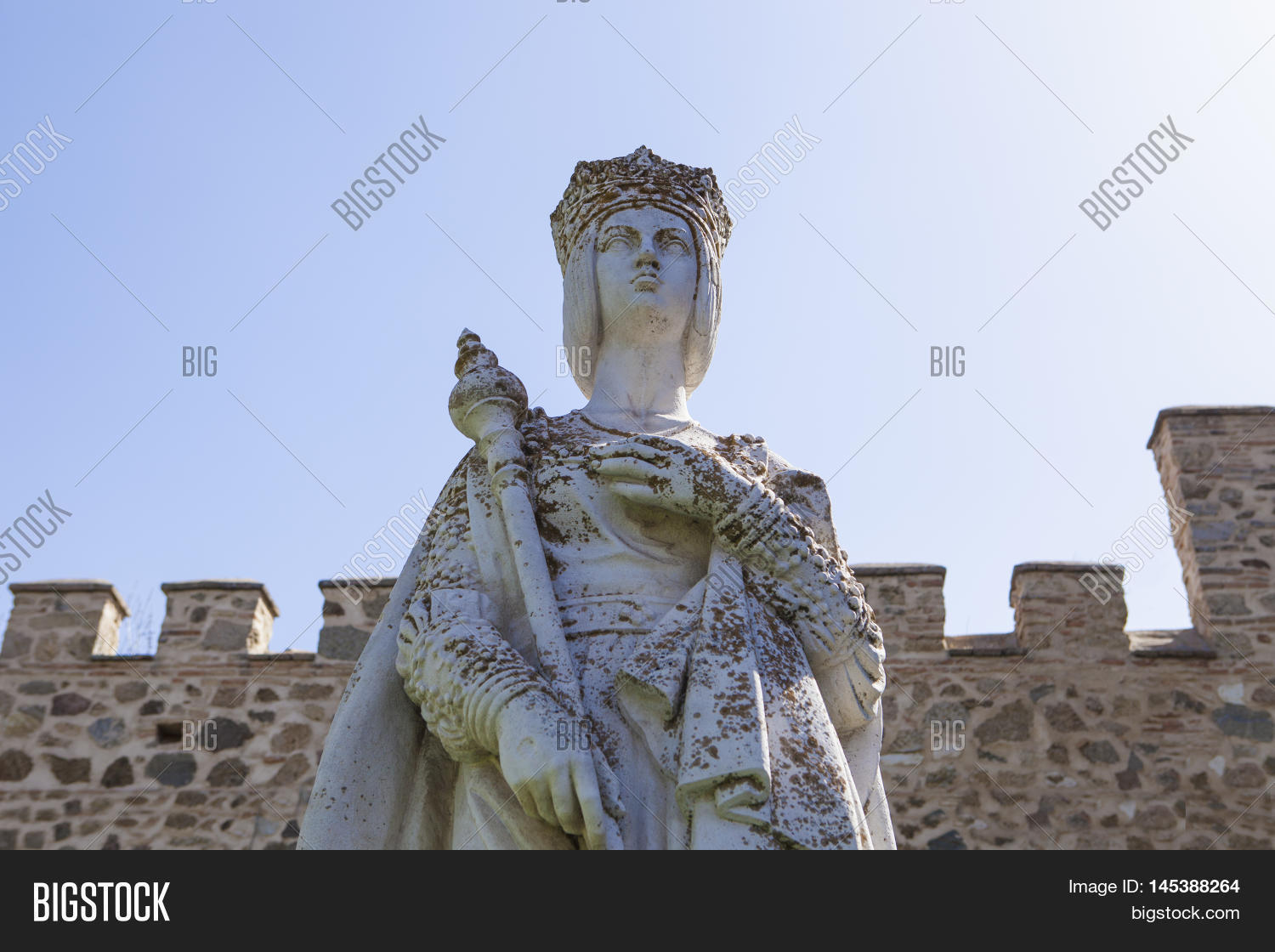 Statue Queen Isabella Image & Photo (Free Trial) | Bigstock