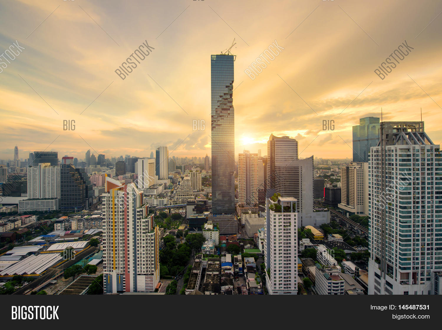 Bangkok Skyscraper Image & Photo (Free Trial) | Bigstock