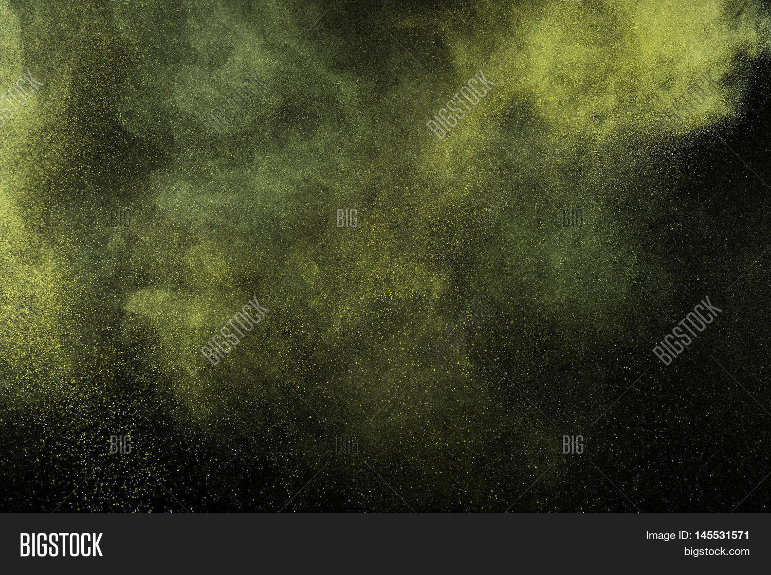 Gold Powder Explosion Image & Photo (Free Trial) | Bigstock