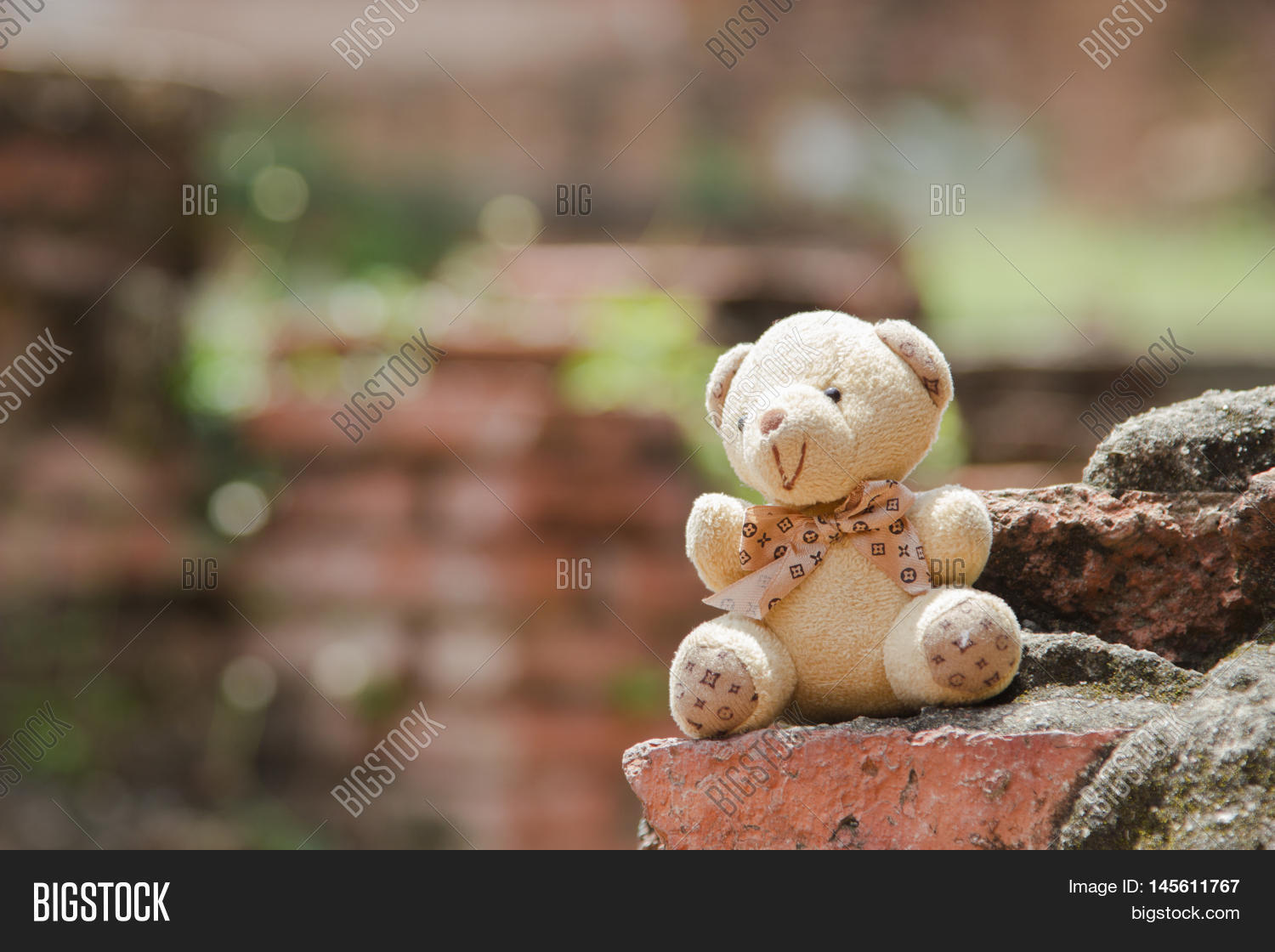 Toy Teddy Bear Brick Image & Photo (Free Trial) | Bigstock