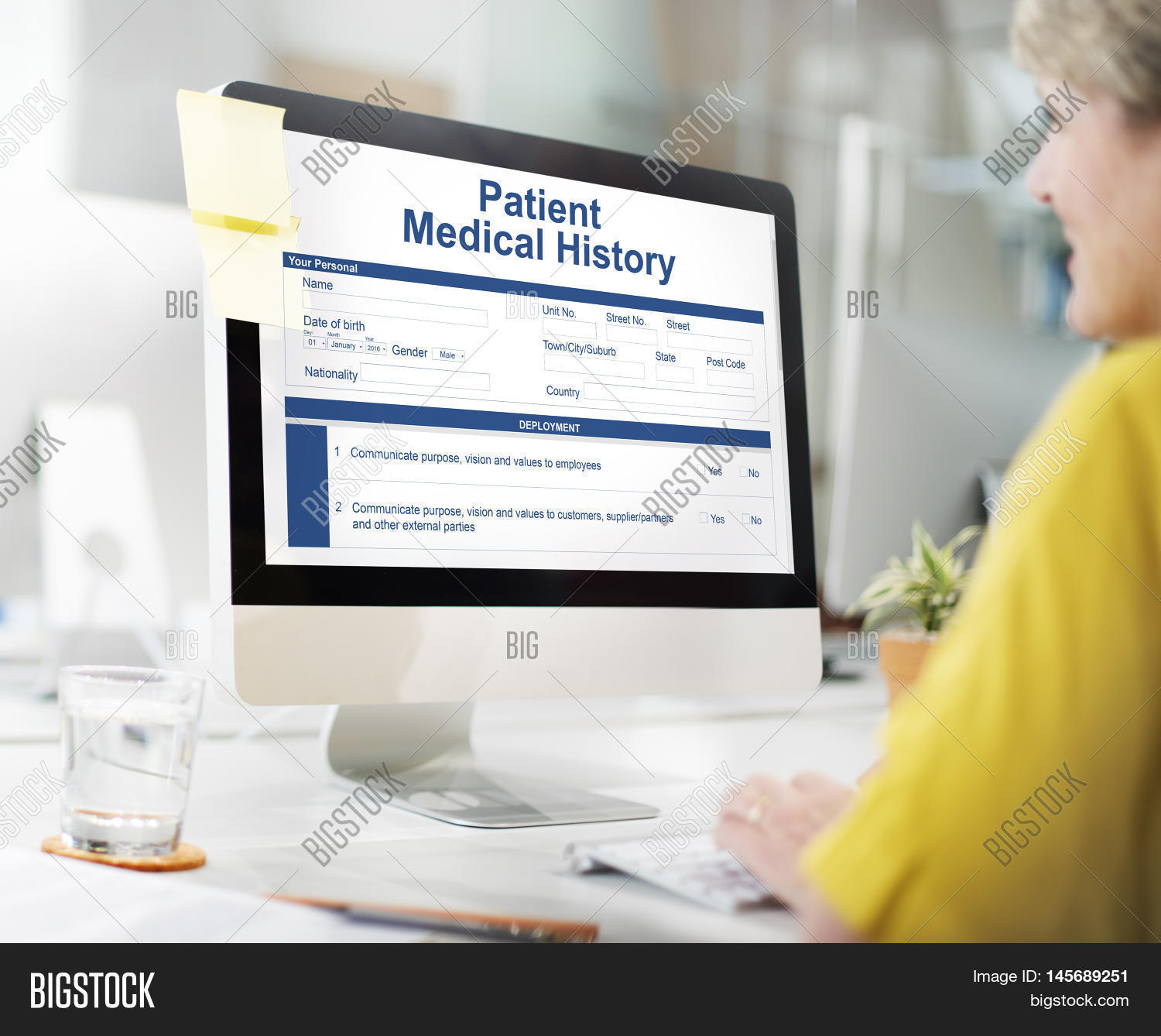 Patient Information Image & Photo (Free Trial) | Bigstock