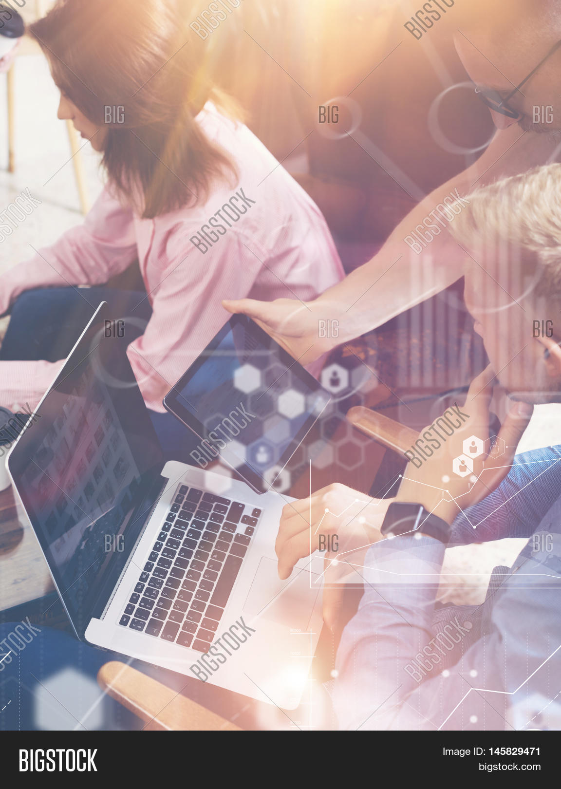 Connection Virtual Image & Photo (Free Trial) | Bigstock