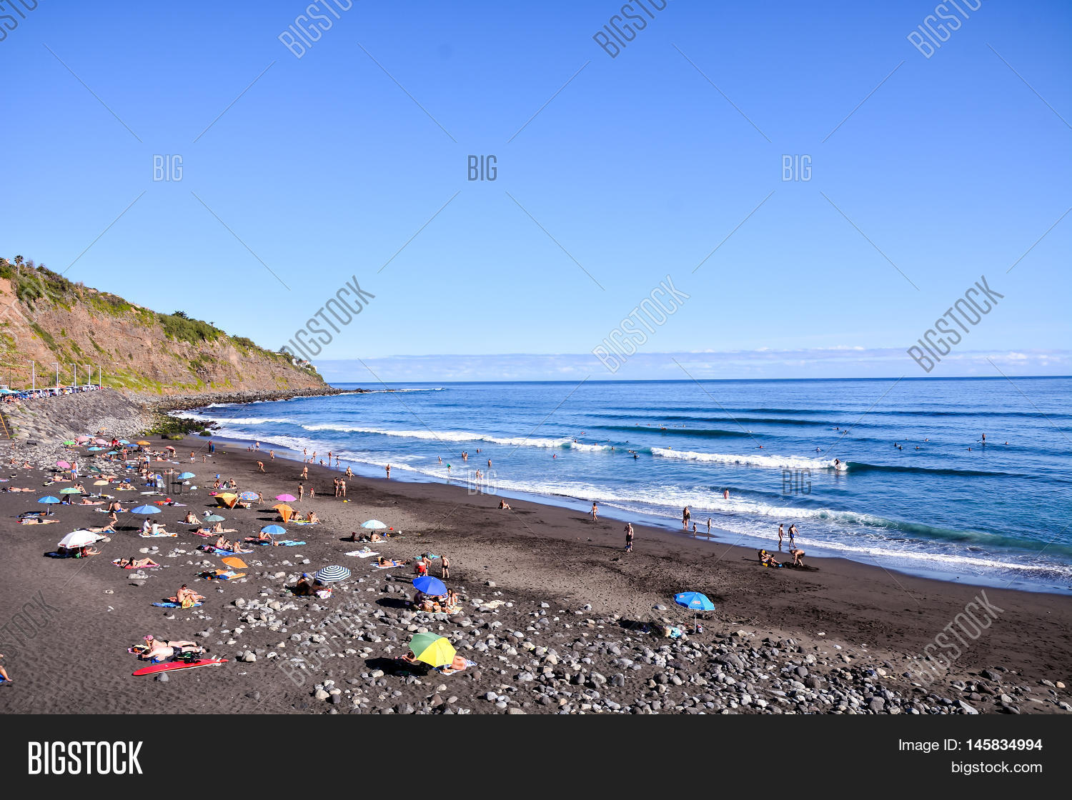 Beautiful Windy Beach Image & Photo (Free Trial) | Bigstock