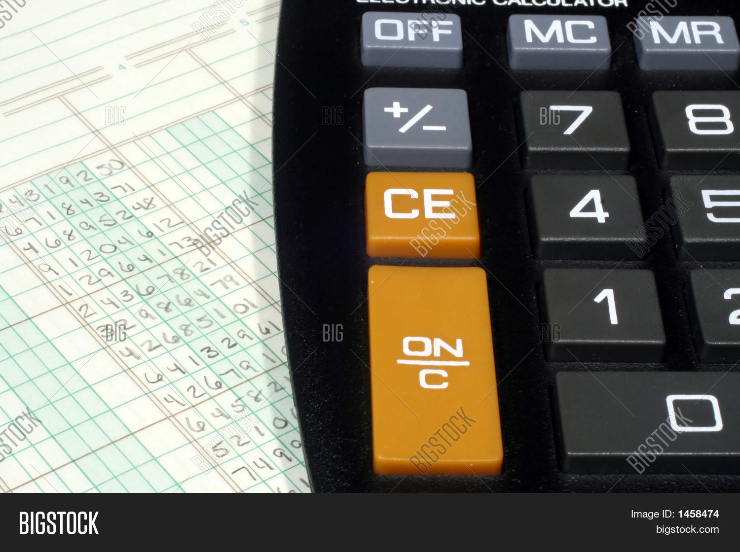 Calculator Ledger Image & Photo (Free Trial) | Bigstock