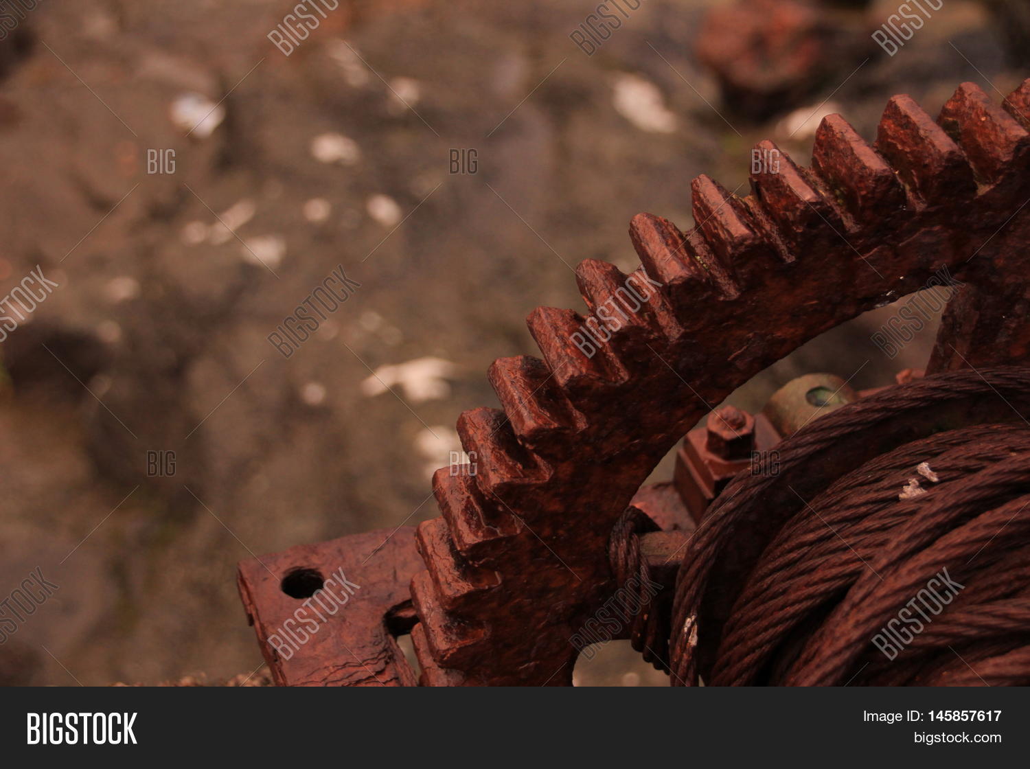 Rusted Iron Wheal Image & Photo (Free Trial) | Bigstock