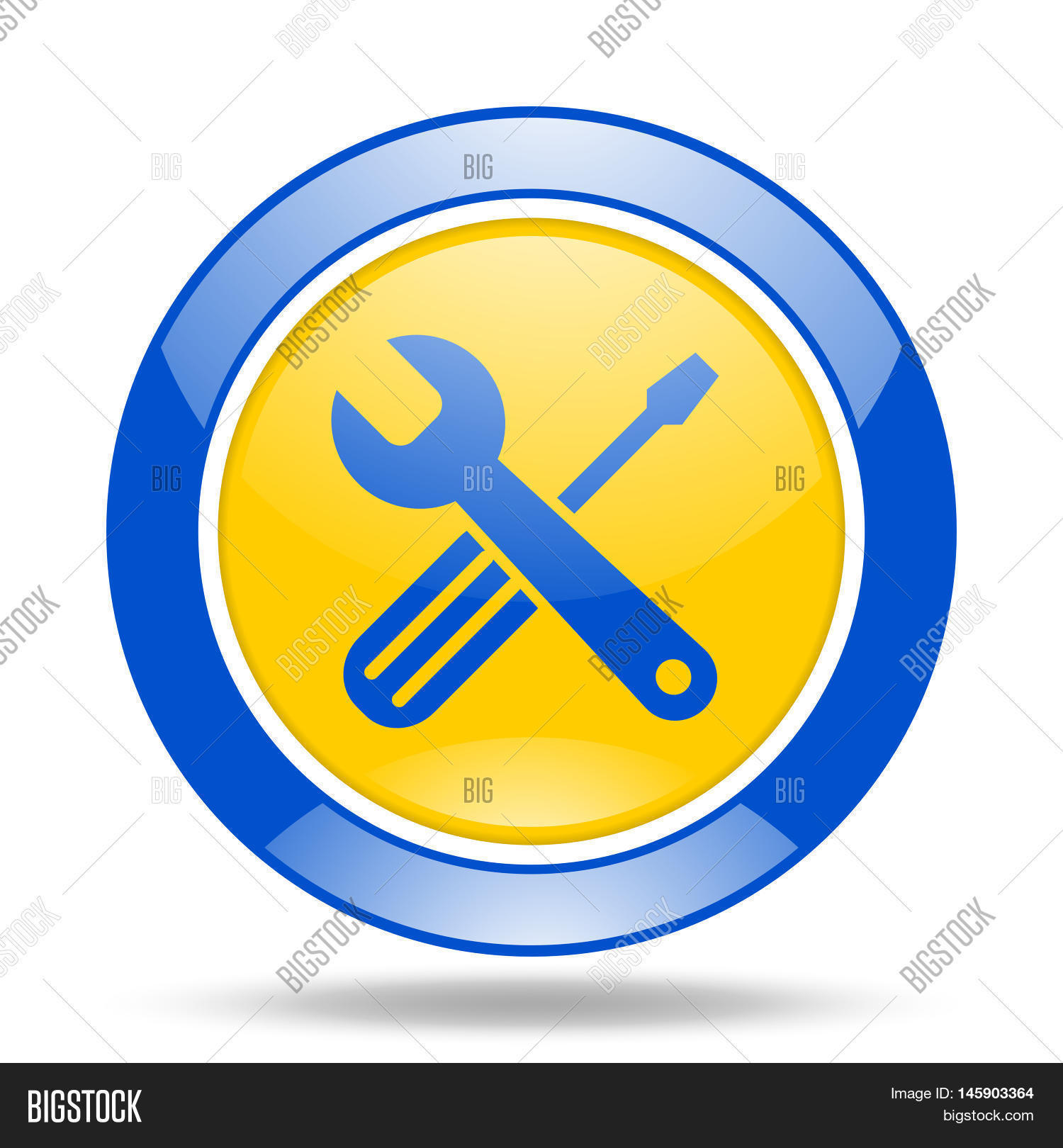 Tools Round Glossy Image & Photo (Free Trial) | Bigstock