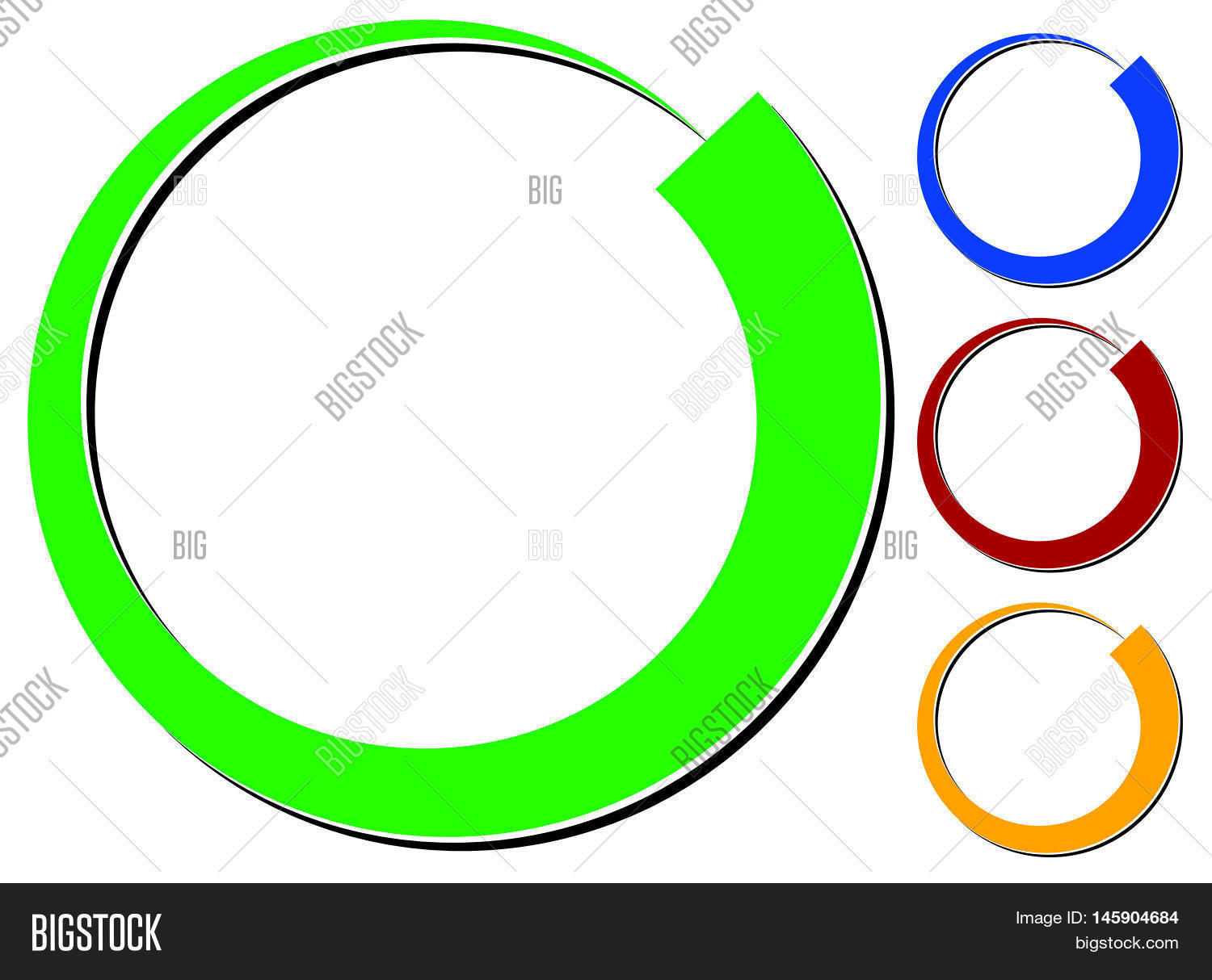 Circle Design Element Vector & Photo (Free Trial) | Bigstock