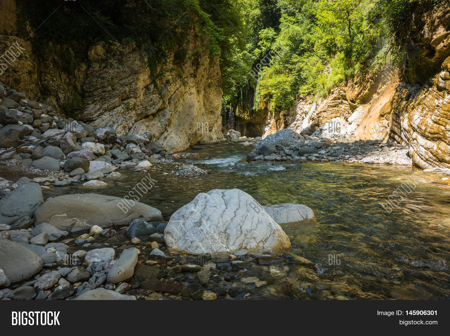 Mountain River Gorge Image & Photo (Free Trial) | Bigstock