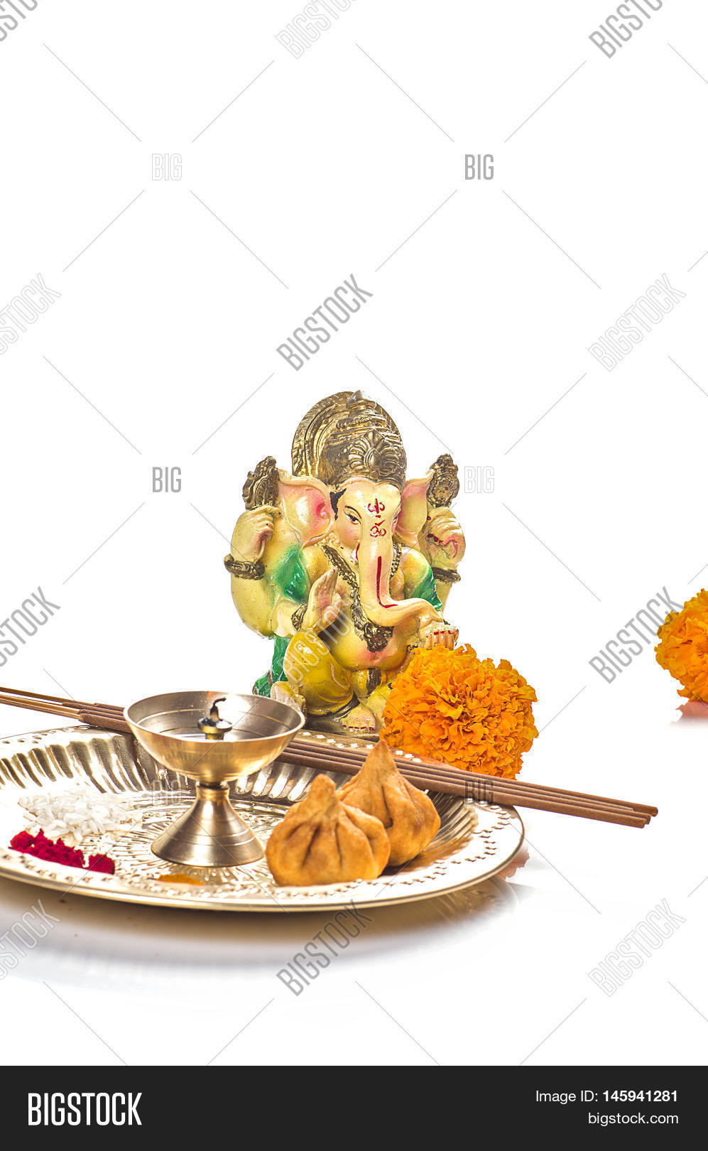 Hindu God Ganesha. Image & Photo (Free Trial) | Bigstock