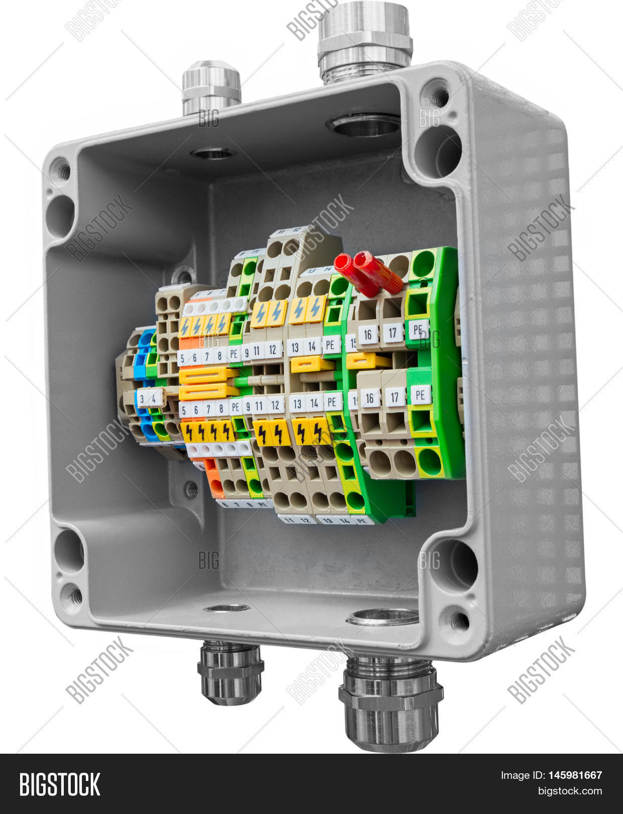 Grey Junction Box Image & Photo (Free Trial) | Bigstock