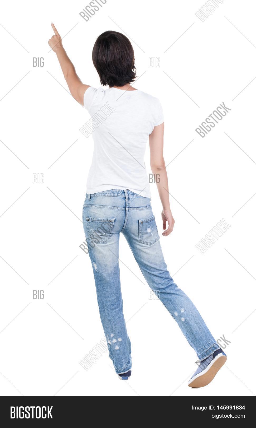 Back View Pointing Image & Photo (Free Trial) | Bigstock