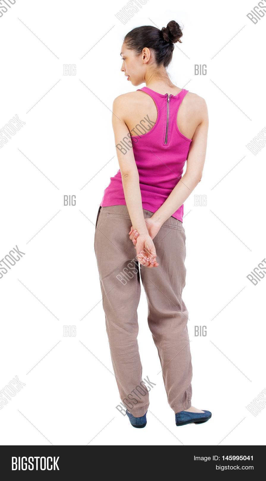 Back View Standing Image & Photo (Free Trial) | Bigstock