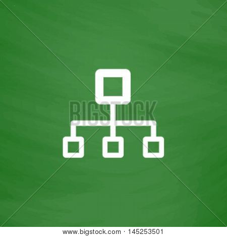 Network Block Diagram Vector & Photo (Free Trial) | Bigstock
