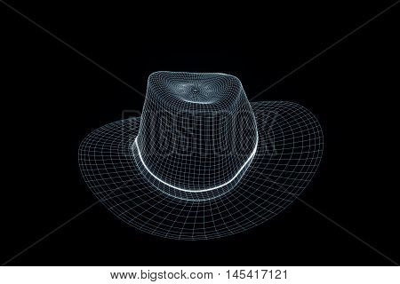 3D Hat Cap Wireframe Image & Photo (Free Trial) | Bigstock