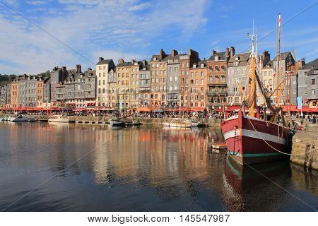 Port Honfleur Harbour Image & Photo (Free Trial) | Bigstock