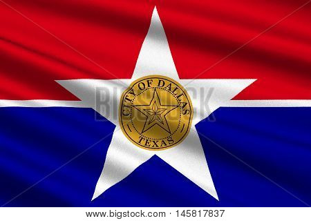 Flag Dallas Major City Image & Photo (Free Trial) | Bigstock