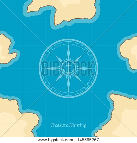 Treasure Map Islands Vector & Photo (Free Trial) | Bigstock