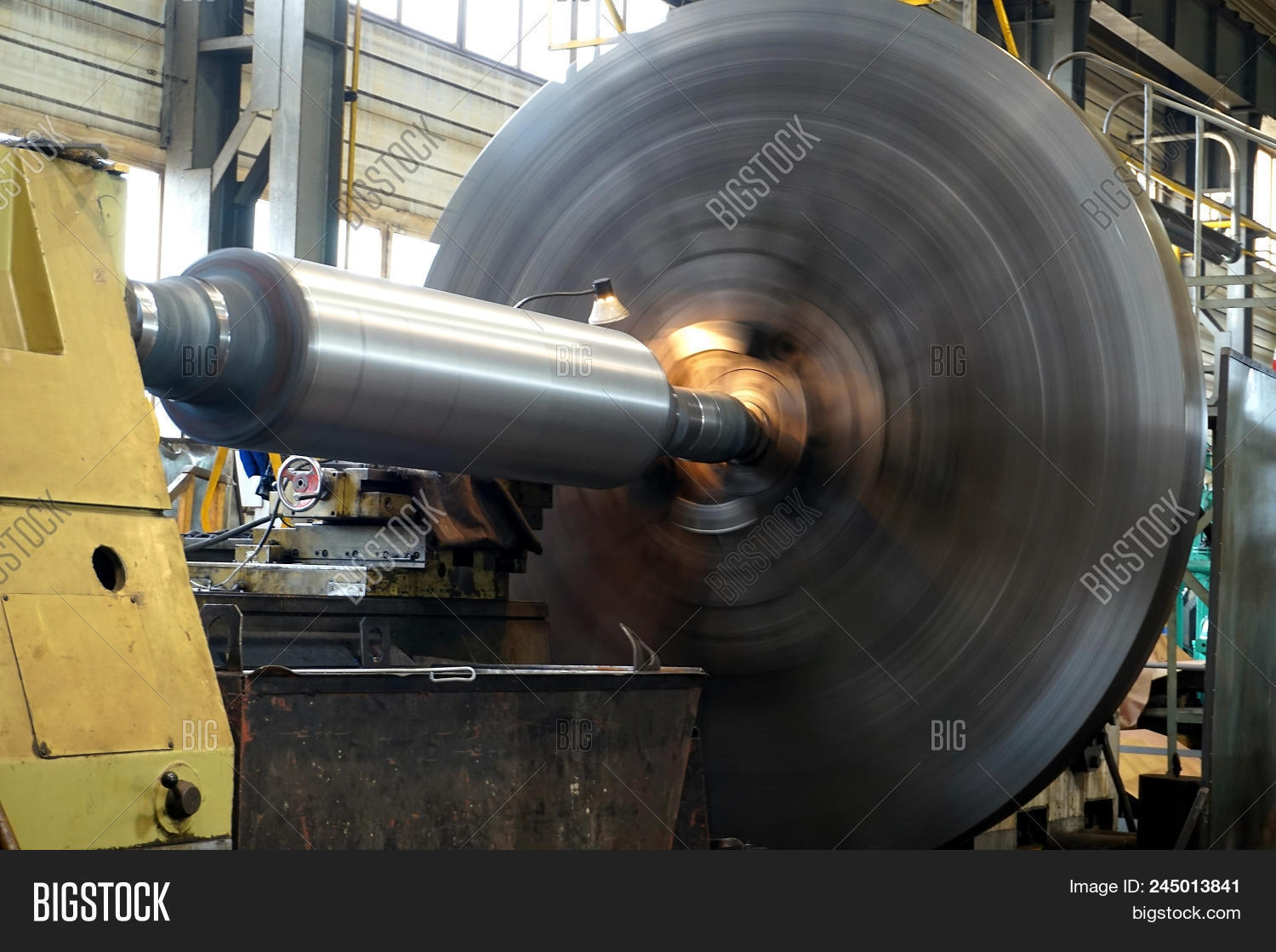 Very Large Lathe. Image & Photo (Free Trial) | Bigstock