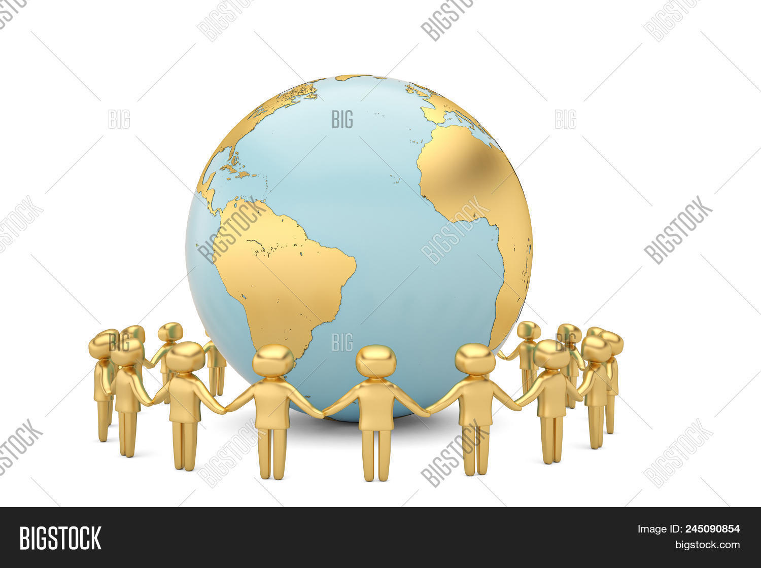Gold Human Character Image & Photo (Free Trial) | Bigstock