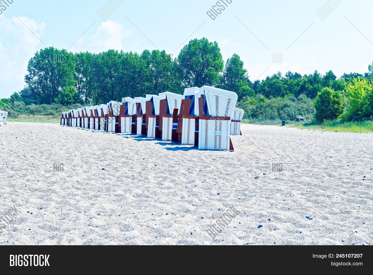 Beach On German Baltic Image & Photo (Free Trial) | Bigstock