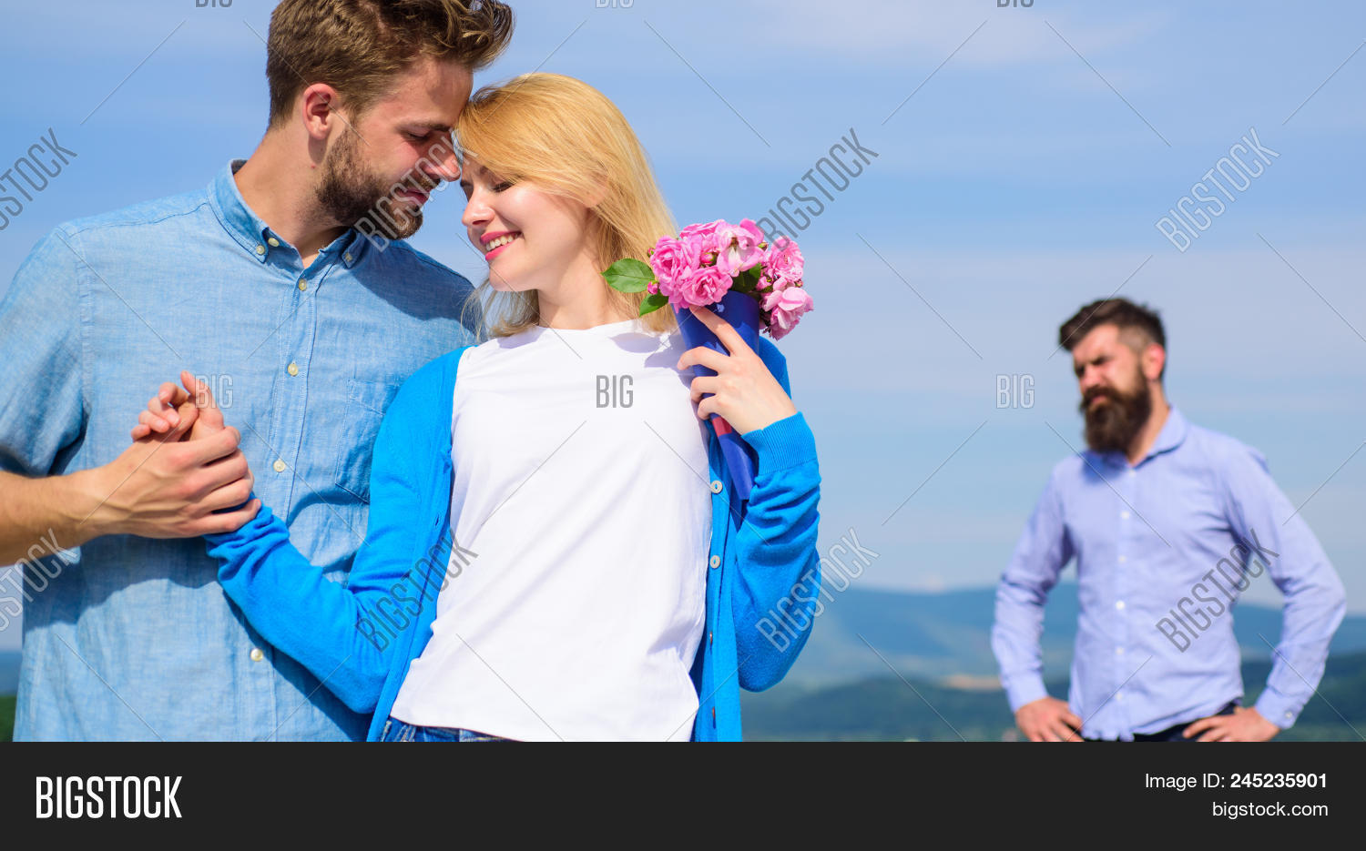 Ex Partner Watching Image & Photo (Free Trial) | Bigstock