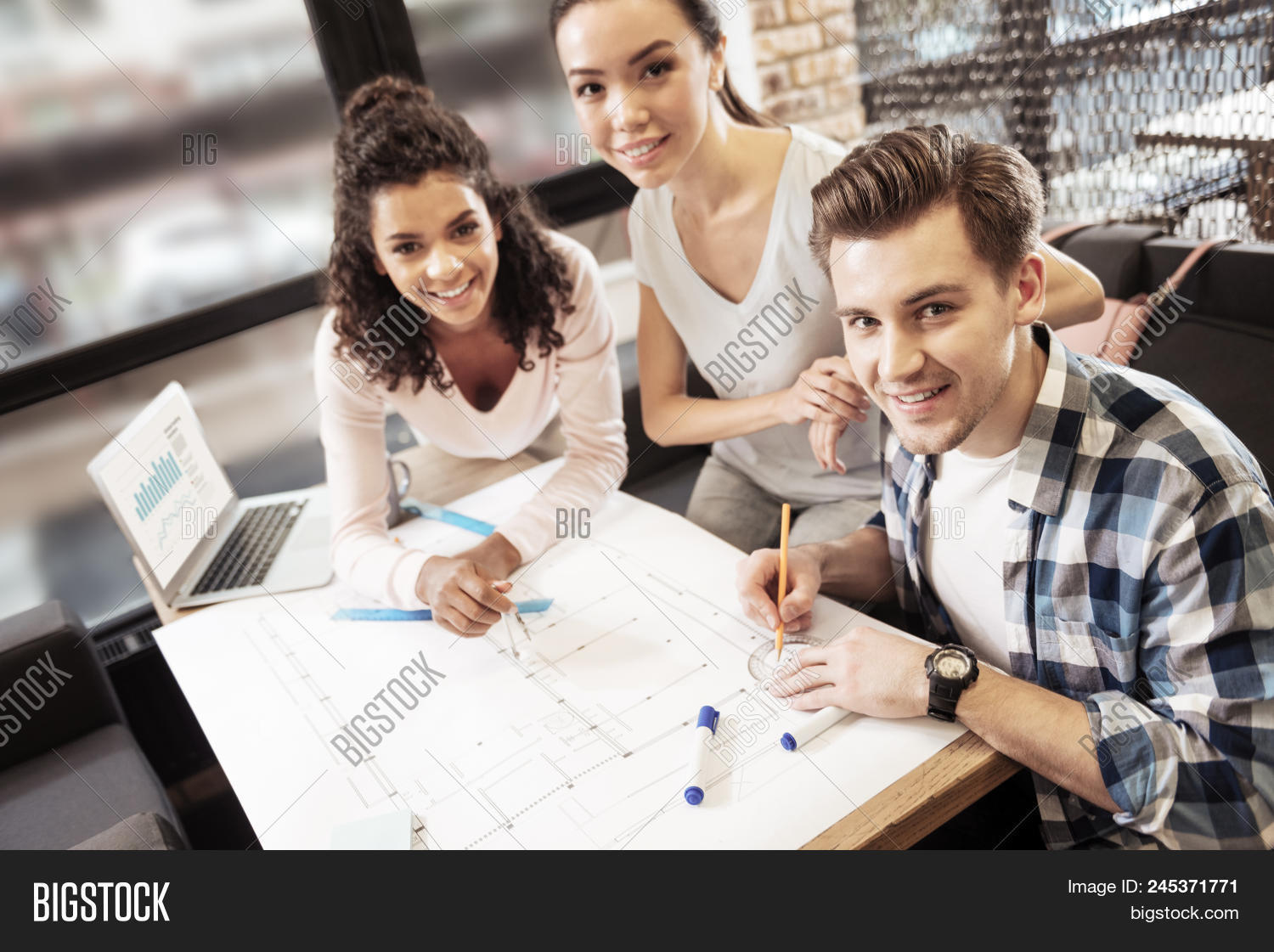 Young Engineers. Smart Image & Photo (Free Trial) | Bigstock