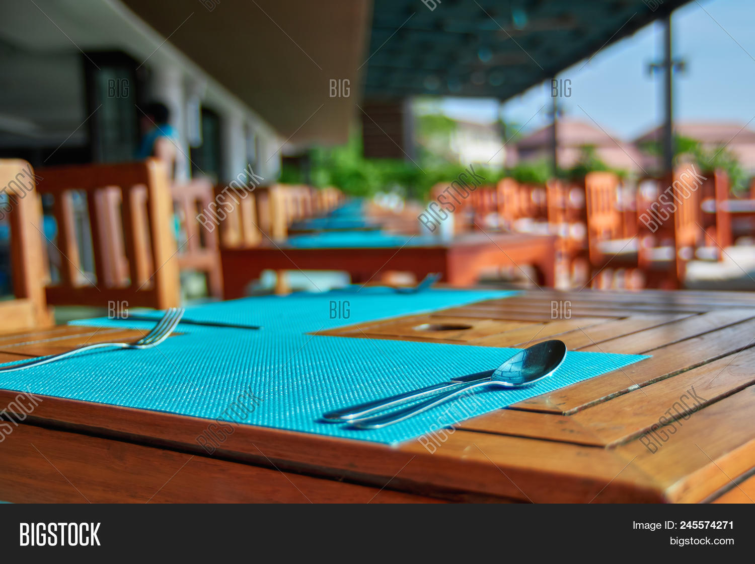 Cafe Table Setting Image & Photo (Free Trial) | Bigstock