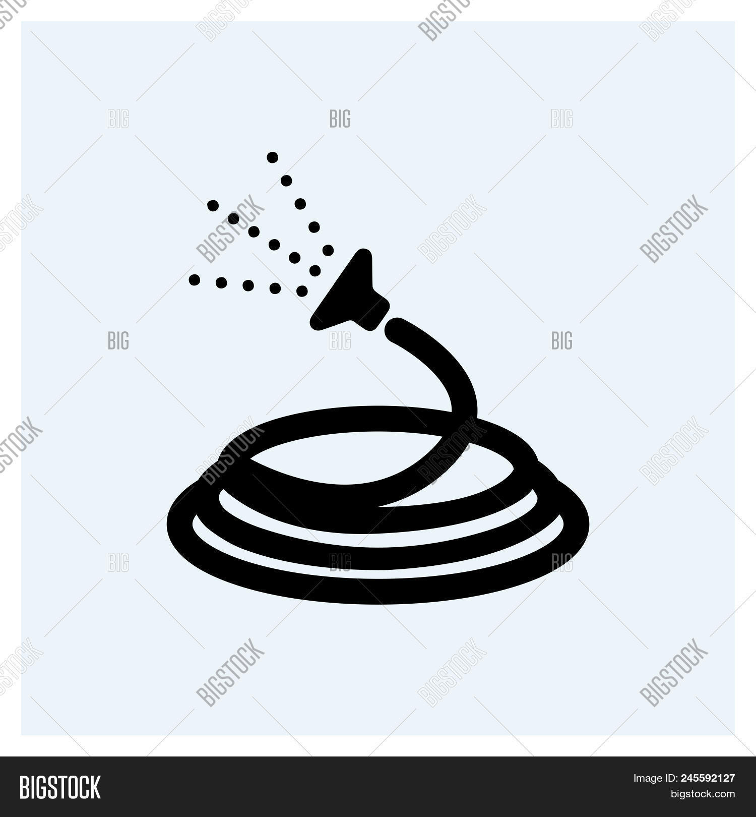Garden Watering Icon Vector & Photo (Free Trial) | Bigstock