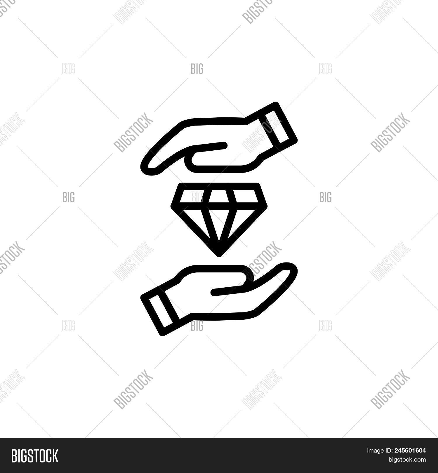 Protect Diamond Vector & Photo (Free Trial) | Bigstock