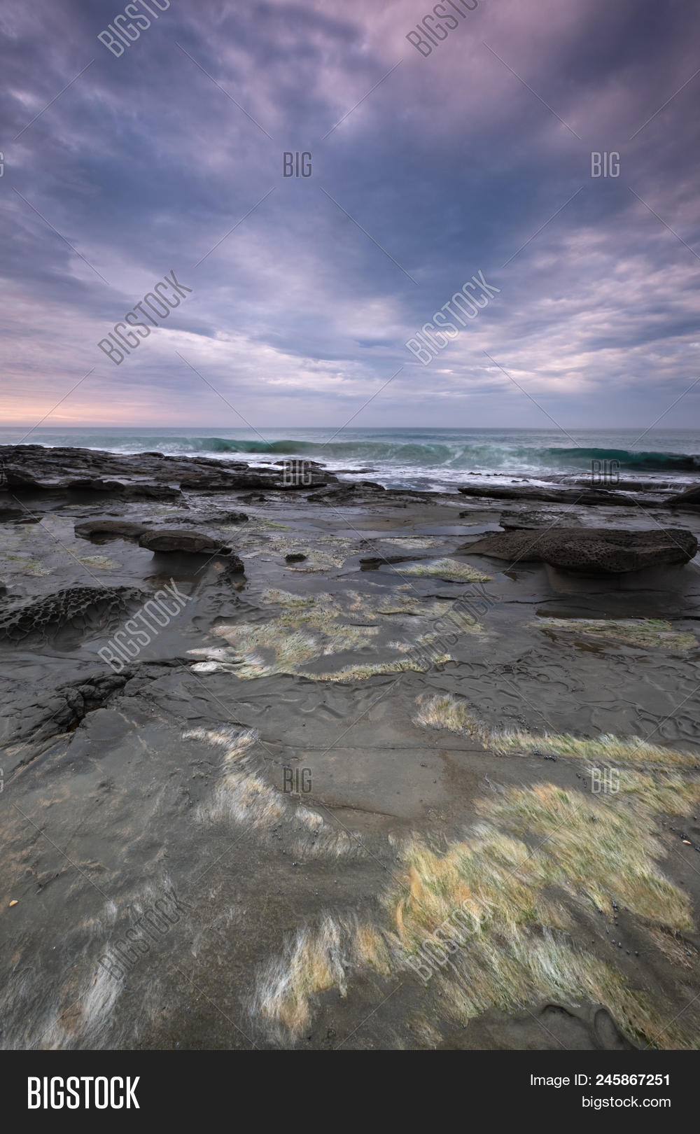 Coastline Rock Shelf Image & Photo (Free Trial) | Bigstock
