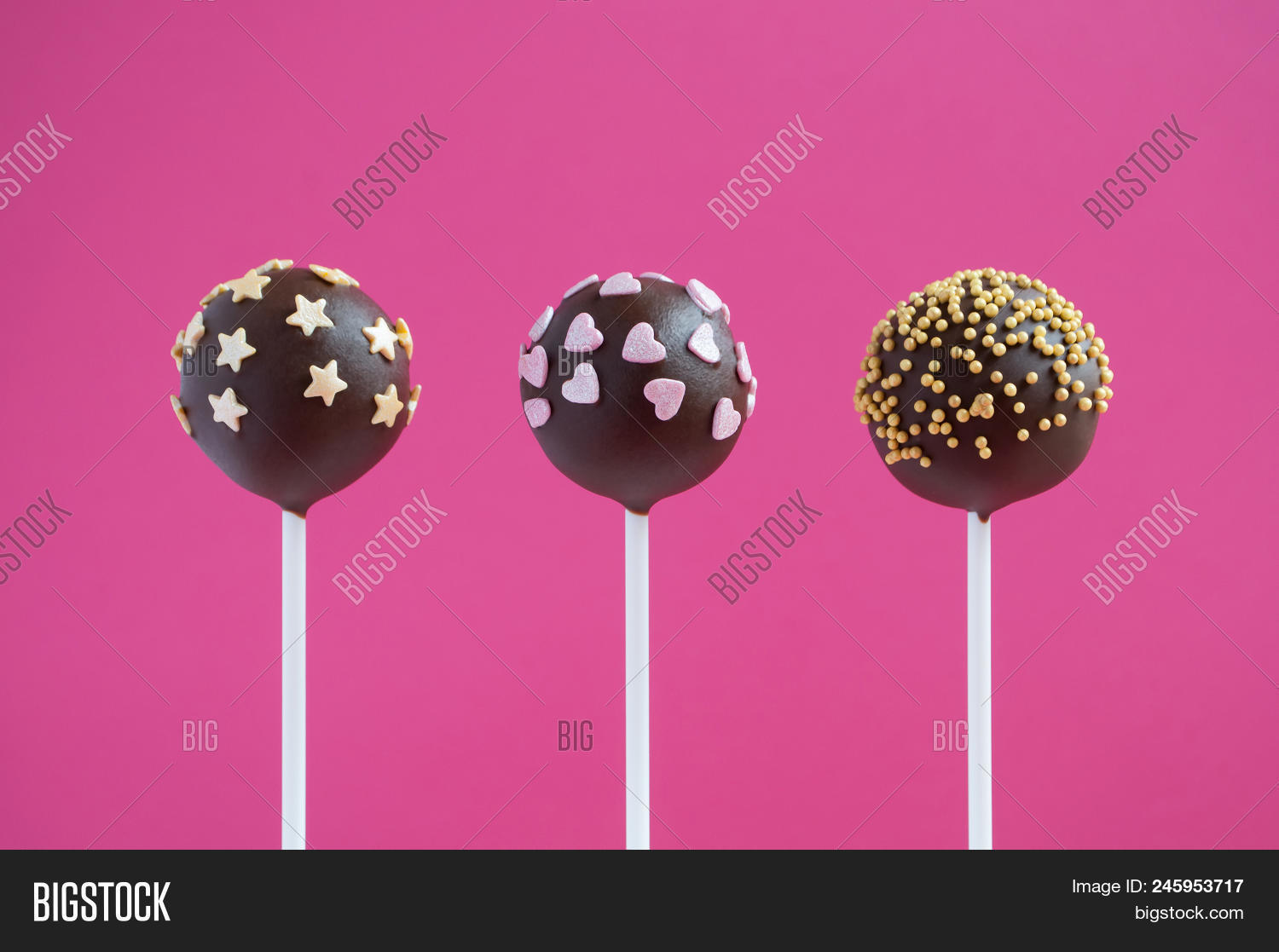 Chocolate Cake Pops Image & Photo (Free Trial) | Bigstock