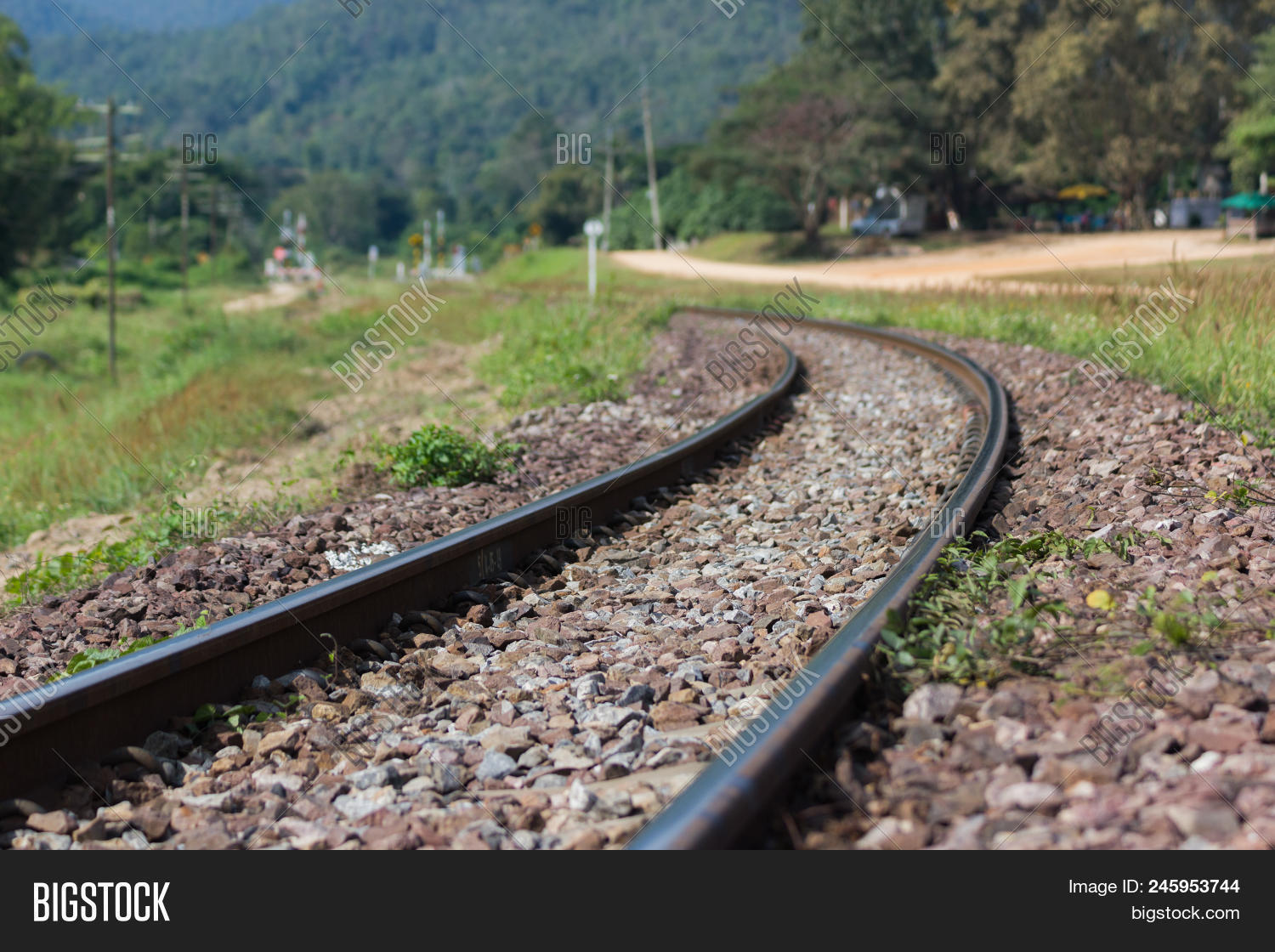 Railroad Tracks Image & Photo (Free Trial) | Bigstock