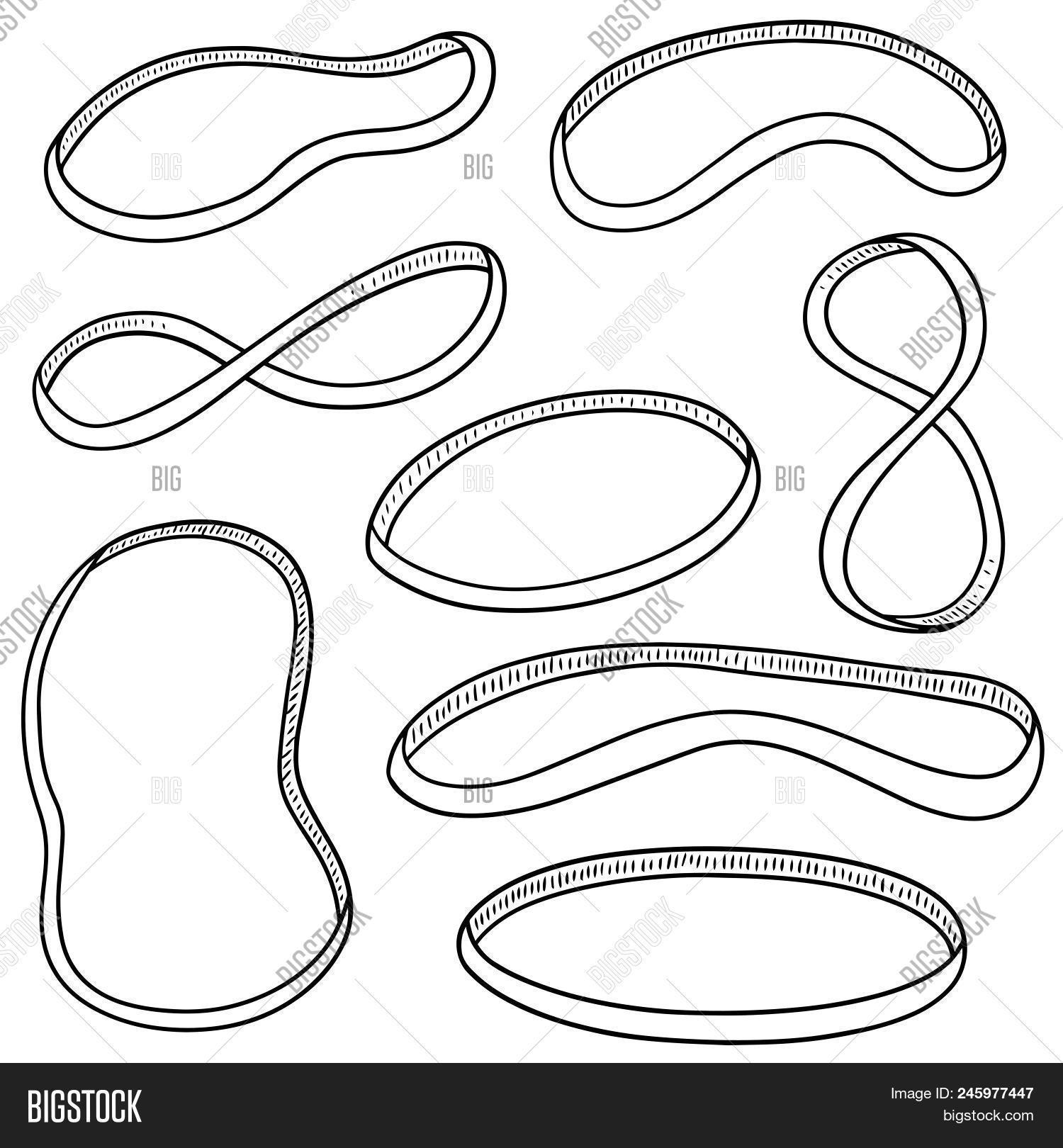 Vector Set Rubber Vector & Photo (Free Trial) | Bigstock