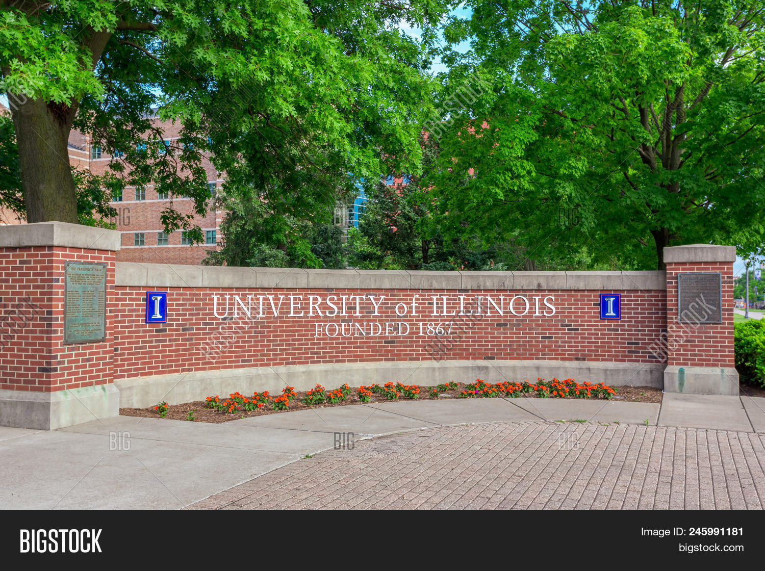 Entrance Sign Univ Image & Photo (Free Trial) | Bigstock