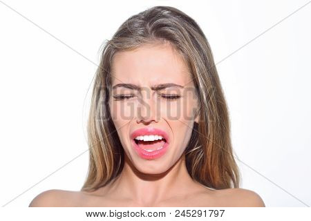 Portrait Crying Girl Image & Photo (Free Trial) | Bigstock