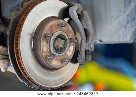 Front Disc Brake On Image & Photo (Free Trial) | Bigstock