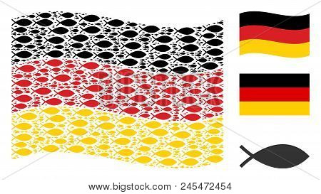 Waving German State Vector & Photo (Free Trial) | Bigstock