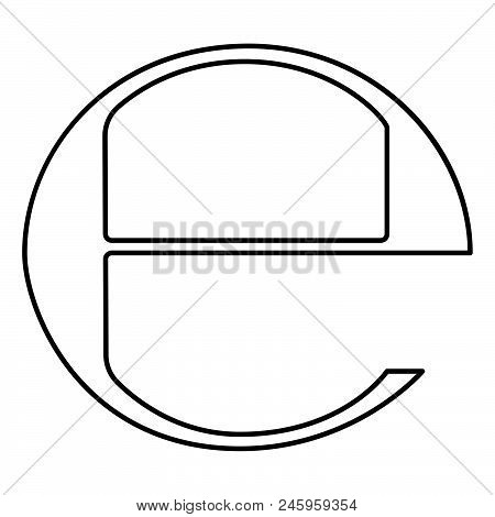 Estimated Sign E Mark Vector & Photo (Free Trial) | Bigstock