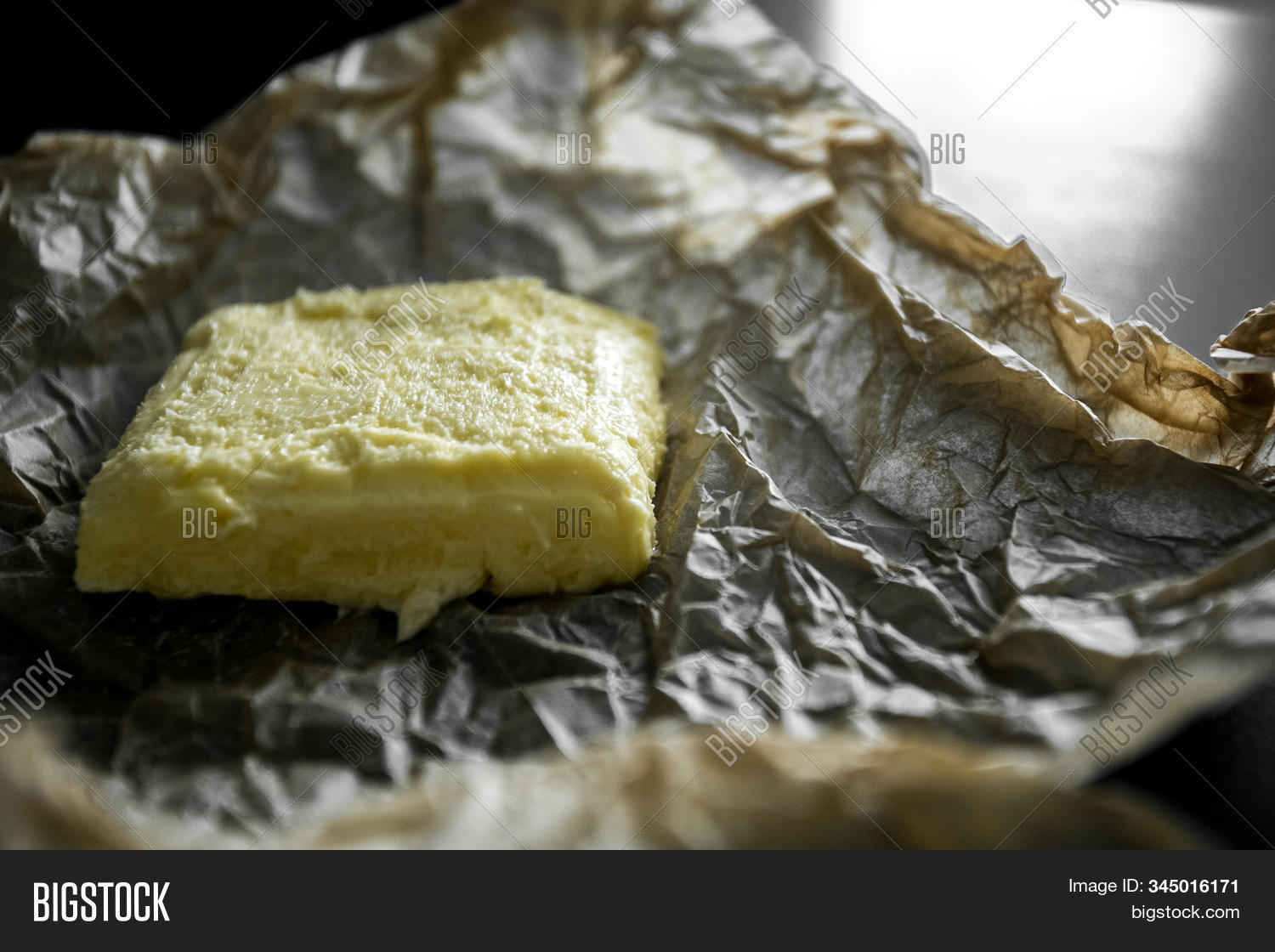 Soft Yellow Butter On Image & Photo (Free Trial) | Bigstock