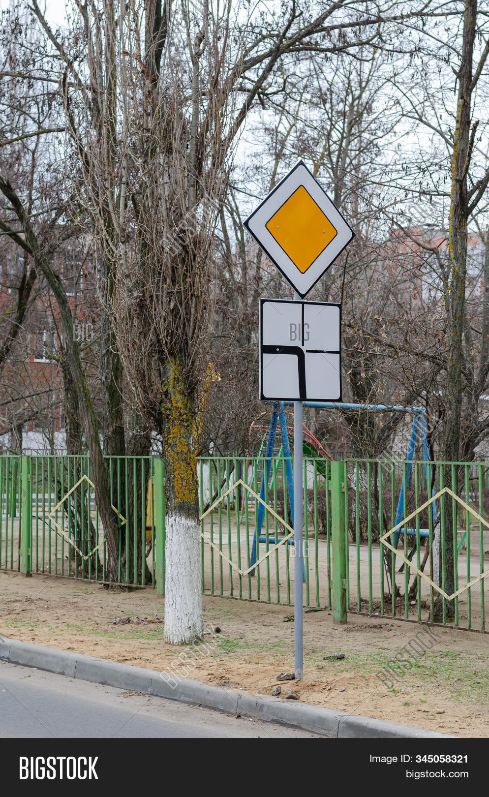 Priority Road Signs On Image & Photo (Free Trial) | Bigstock