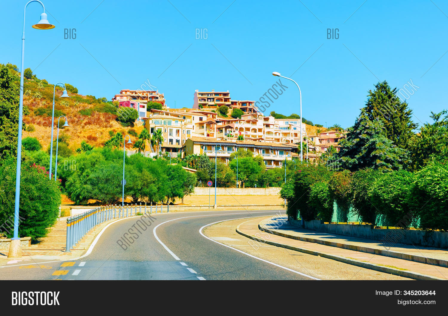 Street View Road Town Image & Photo (Free Trial) | Bigstock