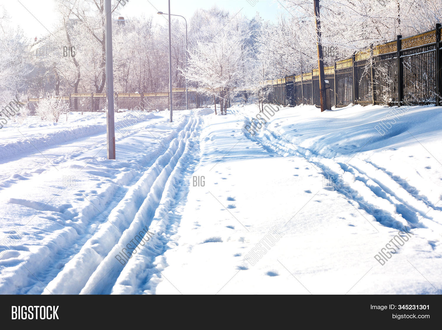 Winter Landscape City Image & Photo (Free Trial) | Bigstock