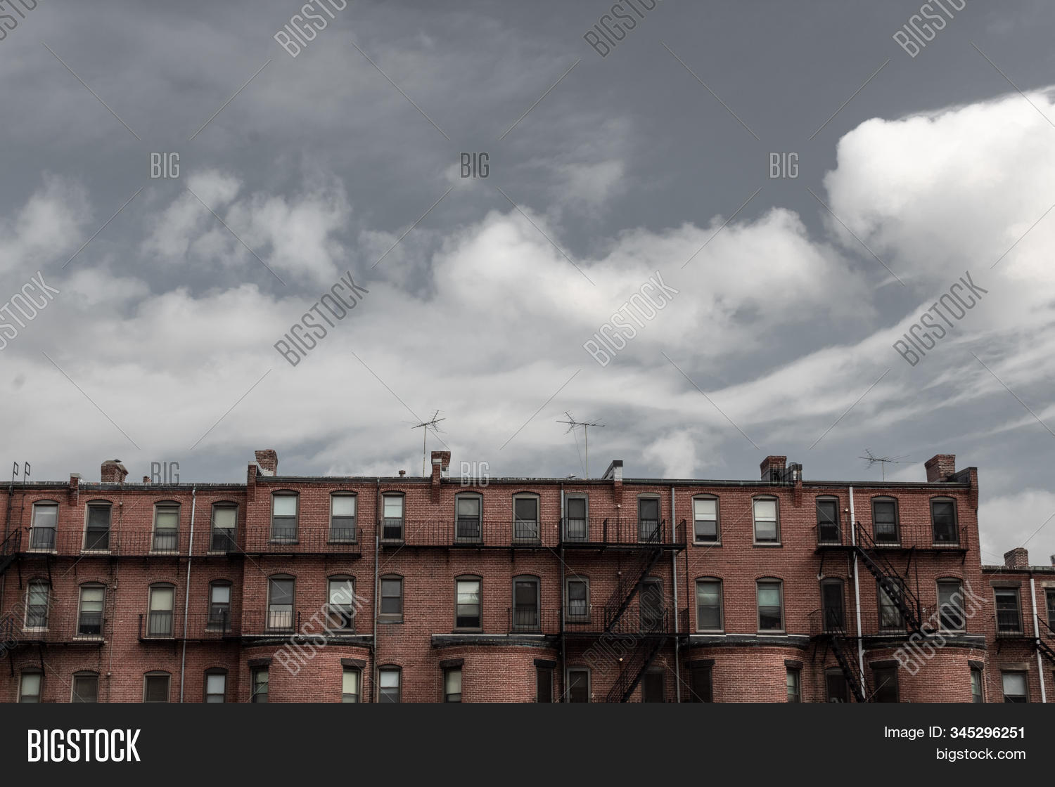Rear View Old Brick Image & Photo (Free Trial) | Bigstock