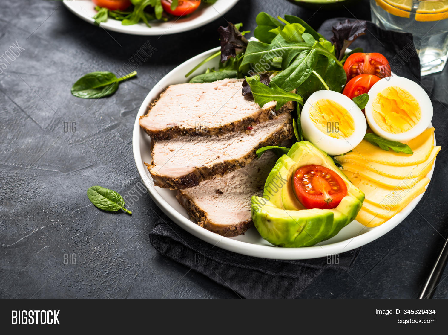 Keto Diet Plate On Image & Photo (Free Trial) | Bigstock