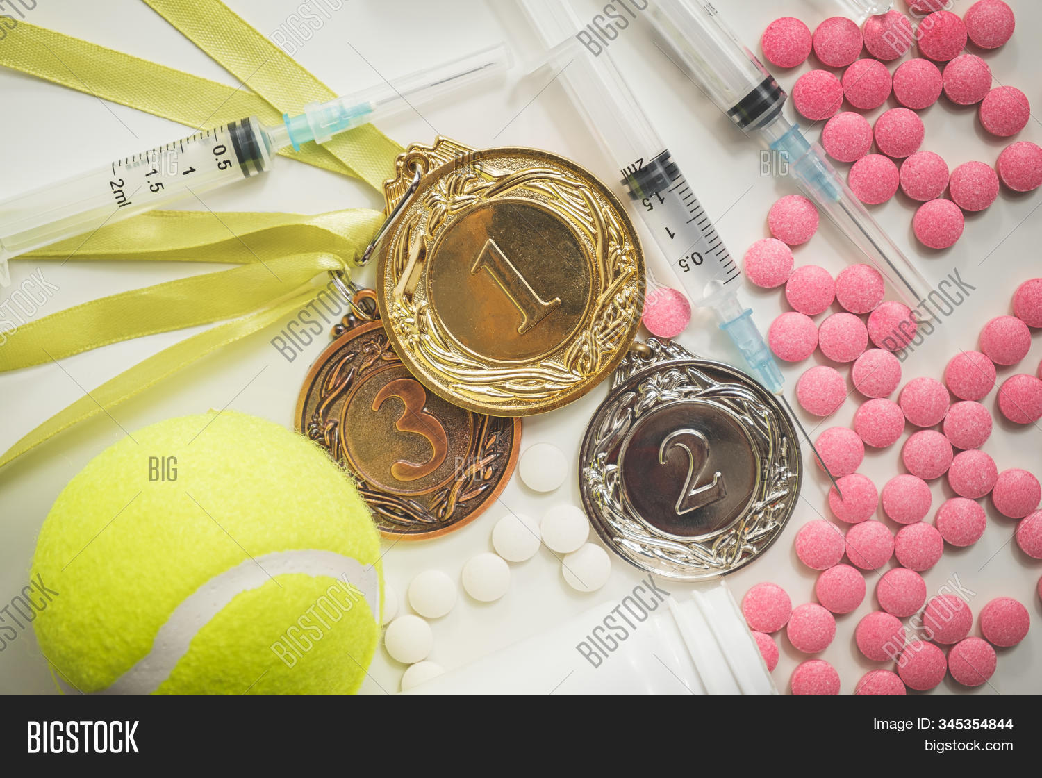 Pile Drugs Pills Image & Photo (Free Trial) | Bigstock