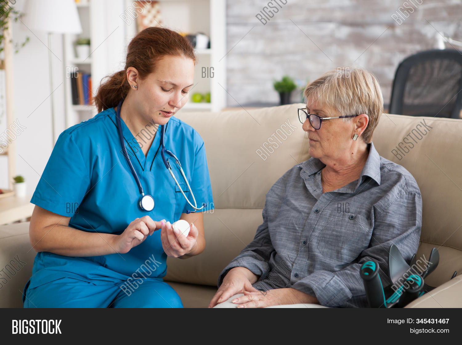 Nurse Nursing Home Image & Photo (Free Trial) | Bigstock