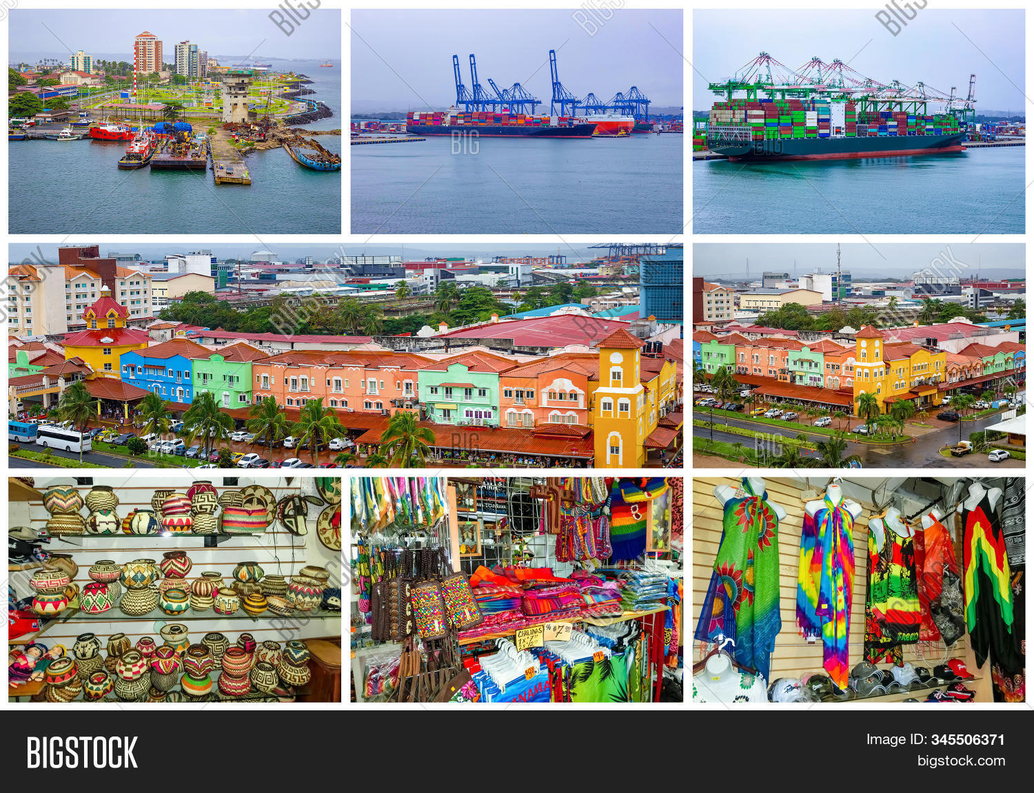 Colon Sea Port On Image & Photo (Free Trial) | Bigstock