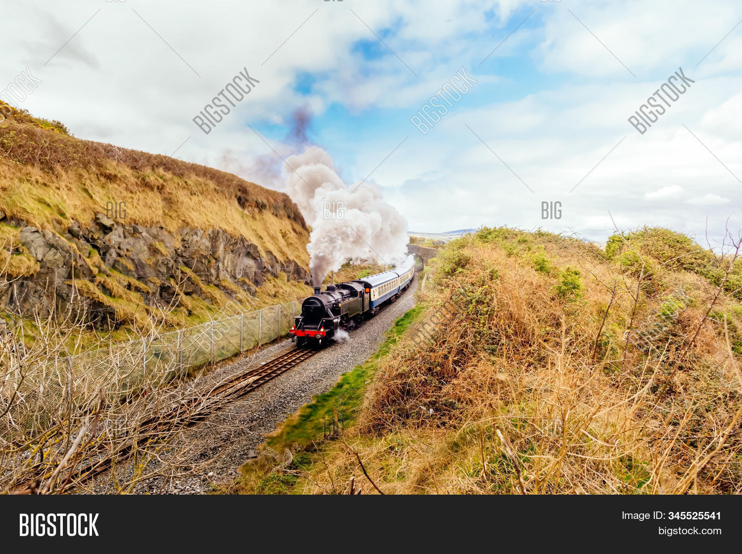 Large Steam Train Image & Photo (Free Trial) | Bigstock