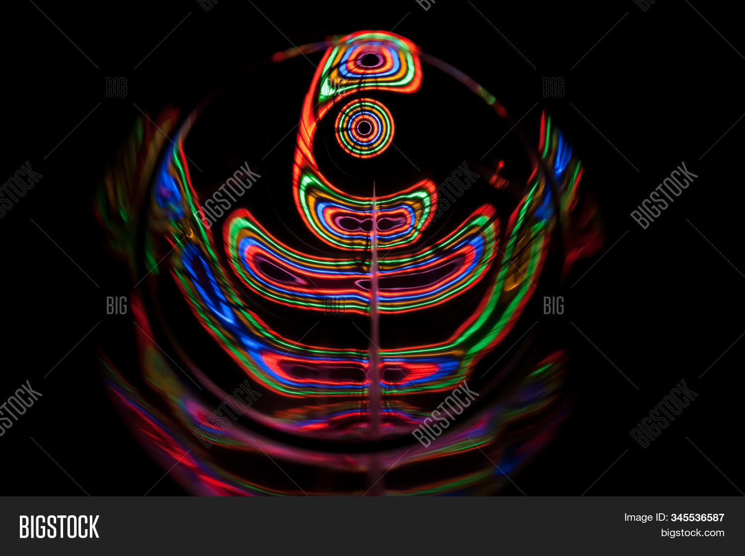 Sound Waves Dark Full Image & Photo (Free Trial) | Bigstock